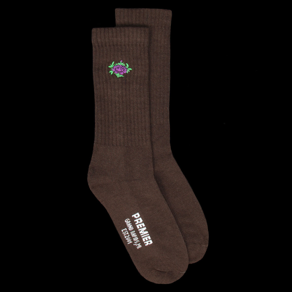 Floral Crew Sock – Premier