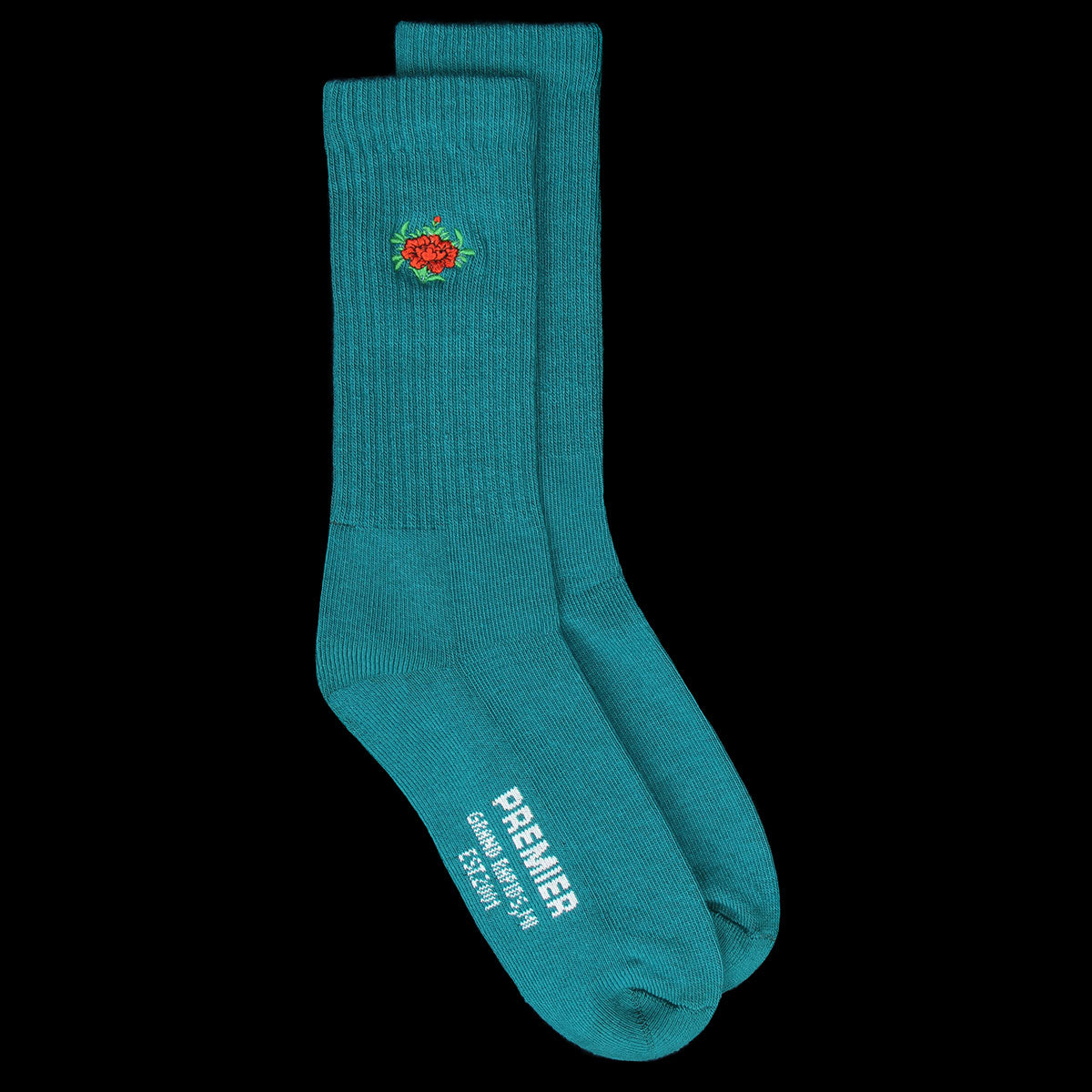 Floral Crew Sock – Premier