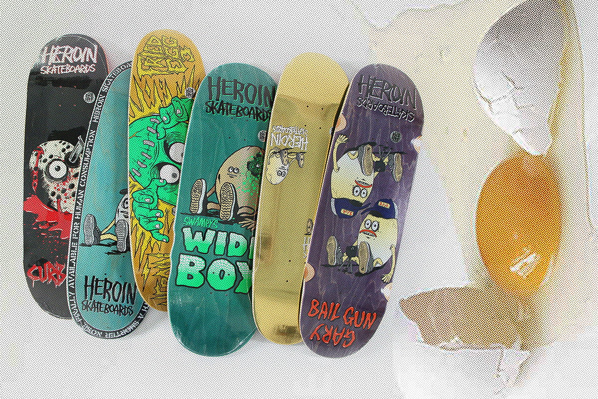 HEROIN SKATEBOARDS – Premier