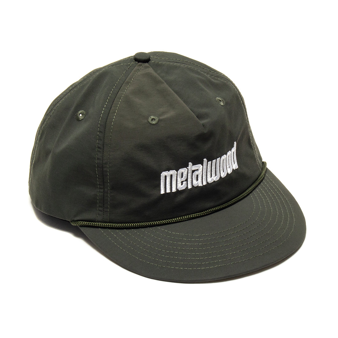 Metal Logo 5-Panel Rope Hat – Premier