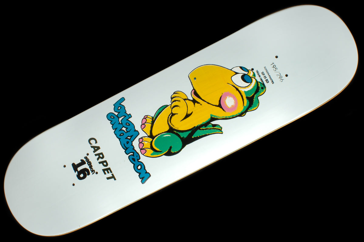 Brian Anderson - White Dino Guest Deck 8.38" – Premier