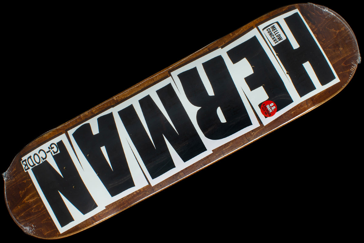 Herman Logo Brown Deck 8.25" – Premier