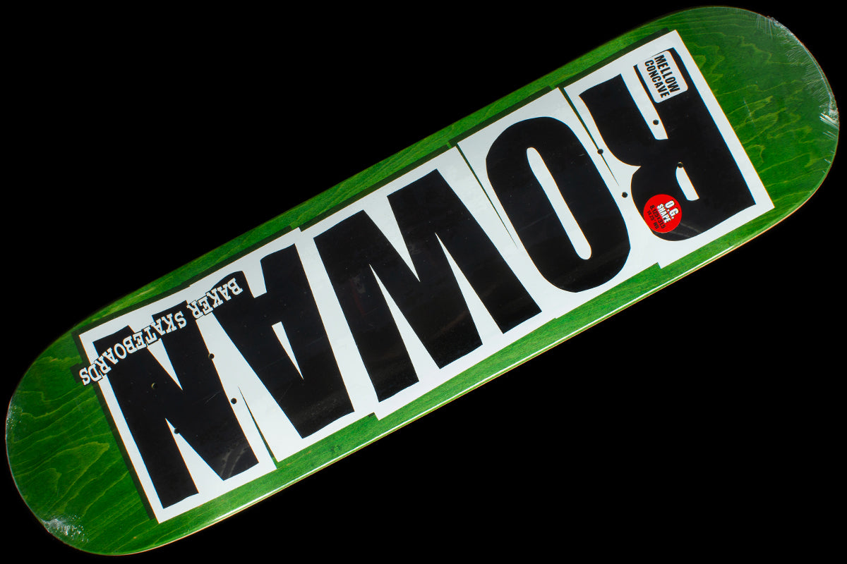 Rowan Logo Green Deck 8.125" – Premier