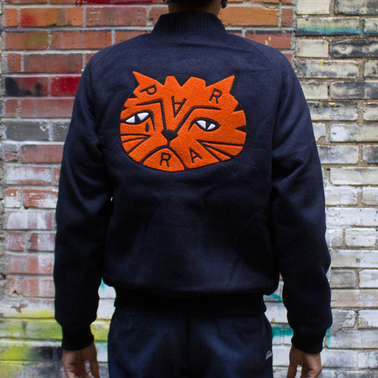 Sad Pencil Wool Varsity Jacket – Premier