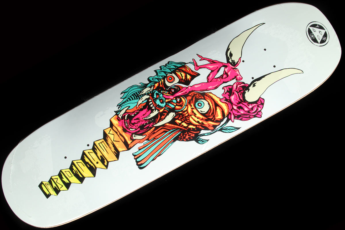 Beauty on Moontrimmer 2.0 White Deck - 8.5 – Premier