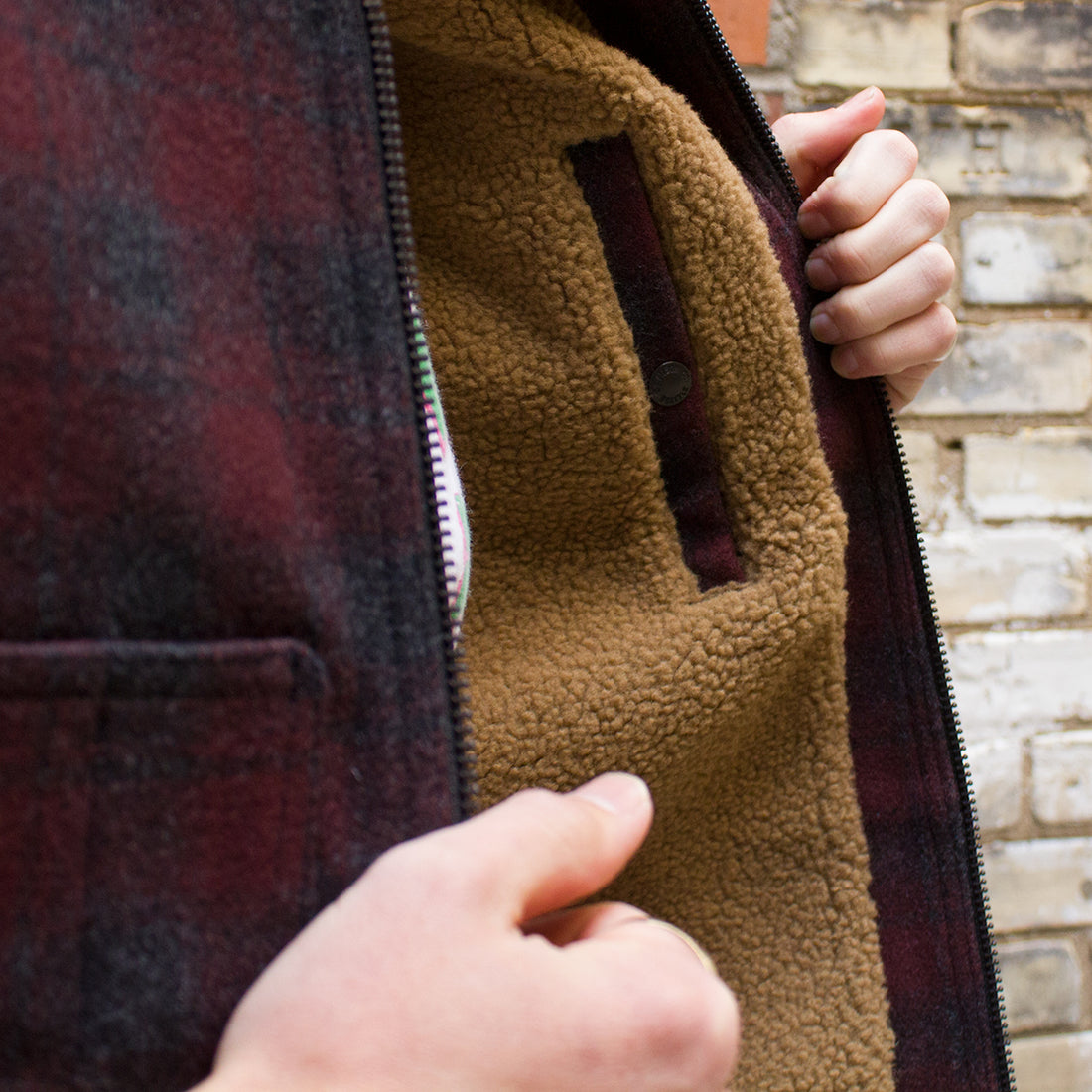 Lined Mackinaw Wool Work Vest – Premier