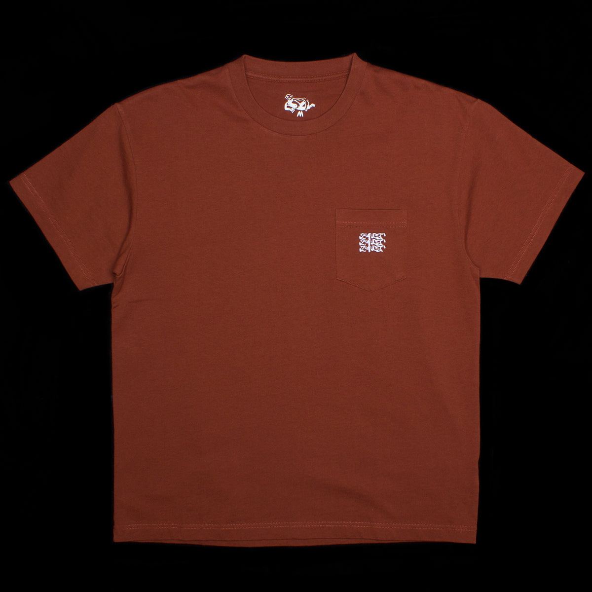 Embroidered Triple Logo Pocket T-Shirt – Premier