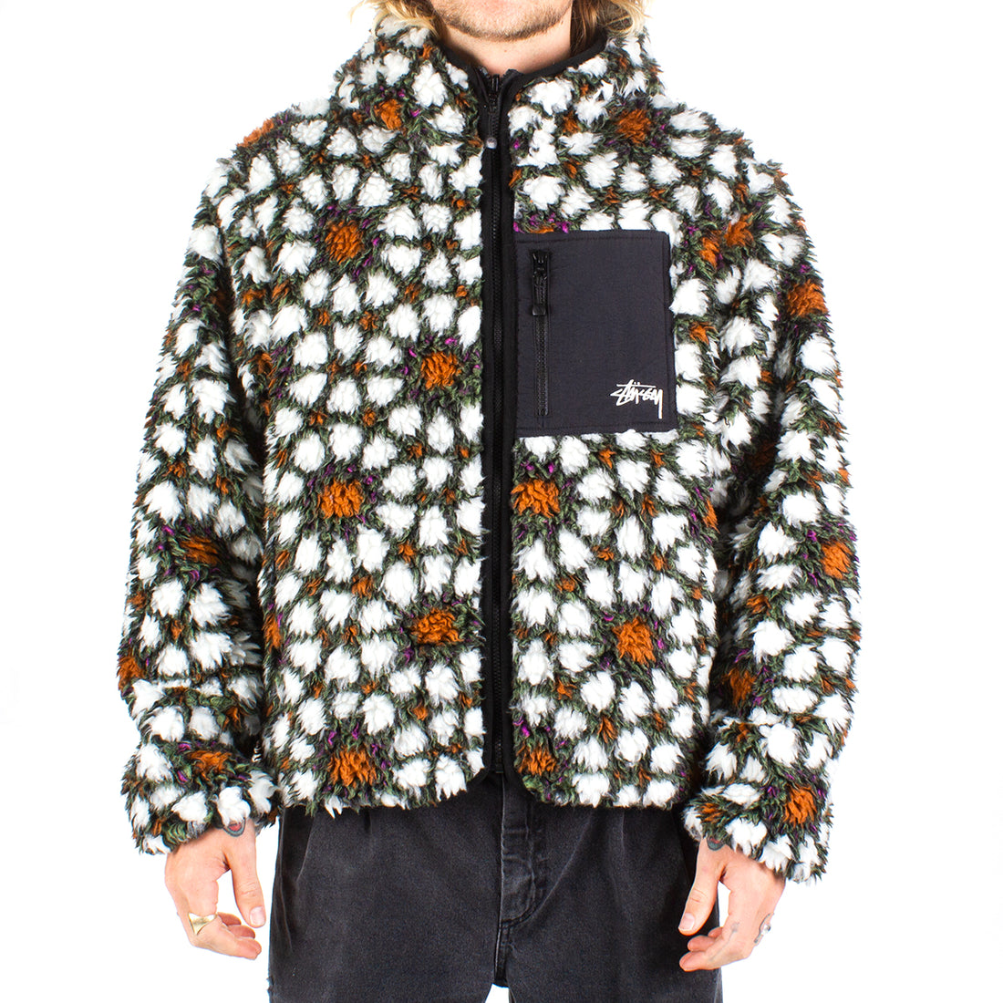 Pattern Sherpa Jacket – Premier