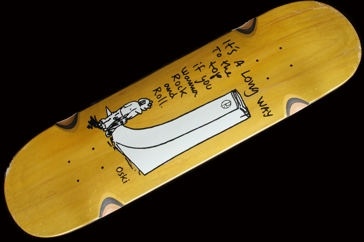 Oskar Rozenberg Rock & Roll (Wheel Wells) Deck 8.25" – Premier